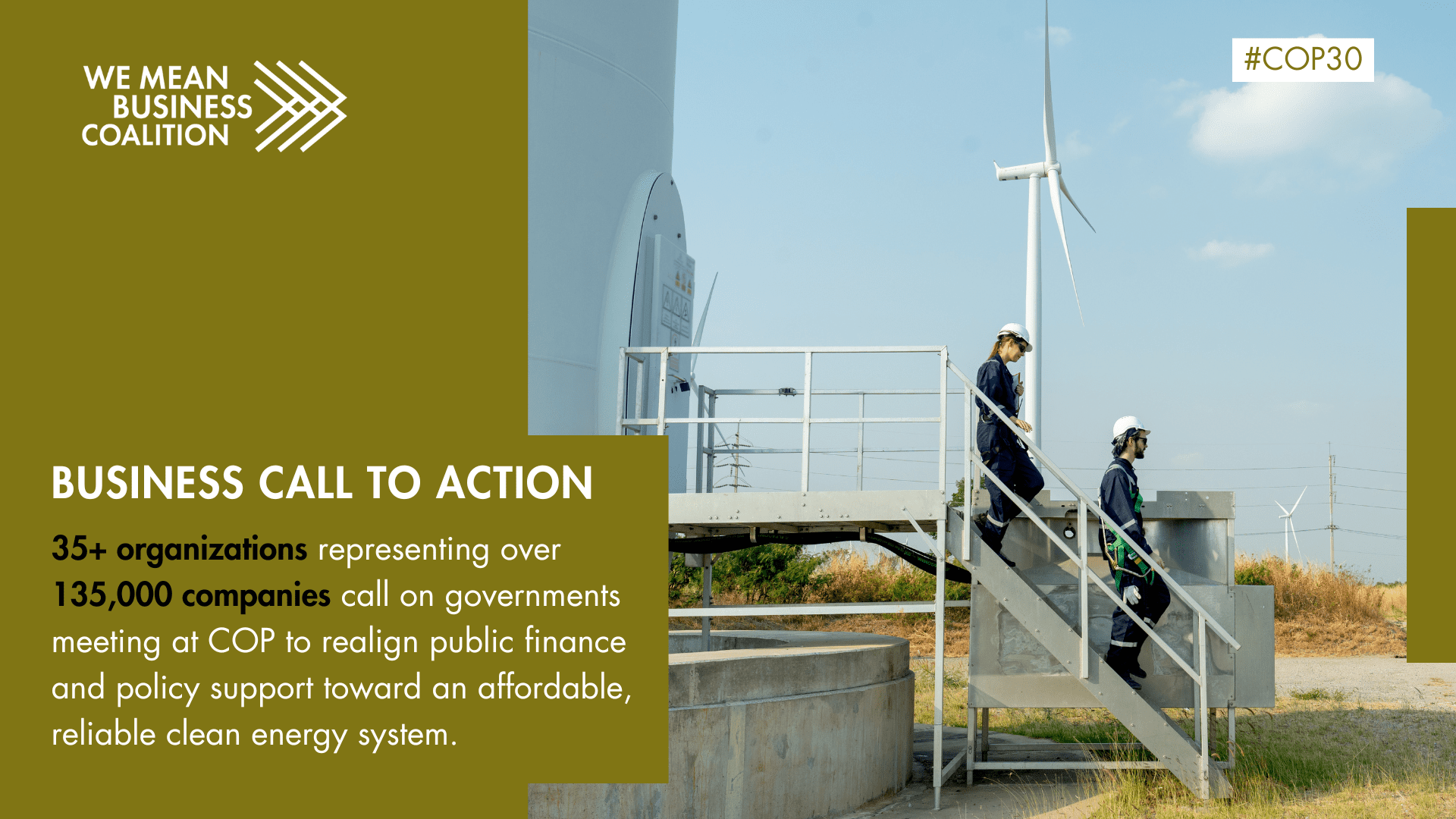 We Mean Business Coalition: EK mukana kansainvälisessä COP30 ...